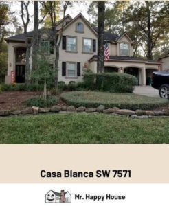 Casa Blanca from Sherwin Williams SW 7571 | Mr. Happy House