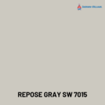 Repose Gray from Sherwin Williams SW 7015 | Mr. Happy House